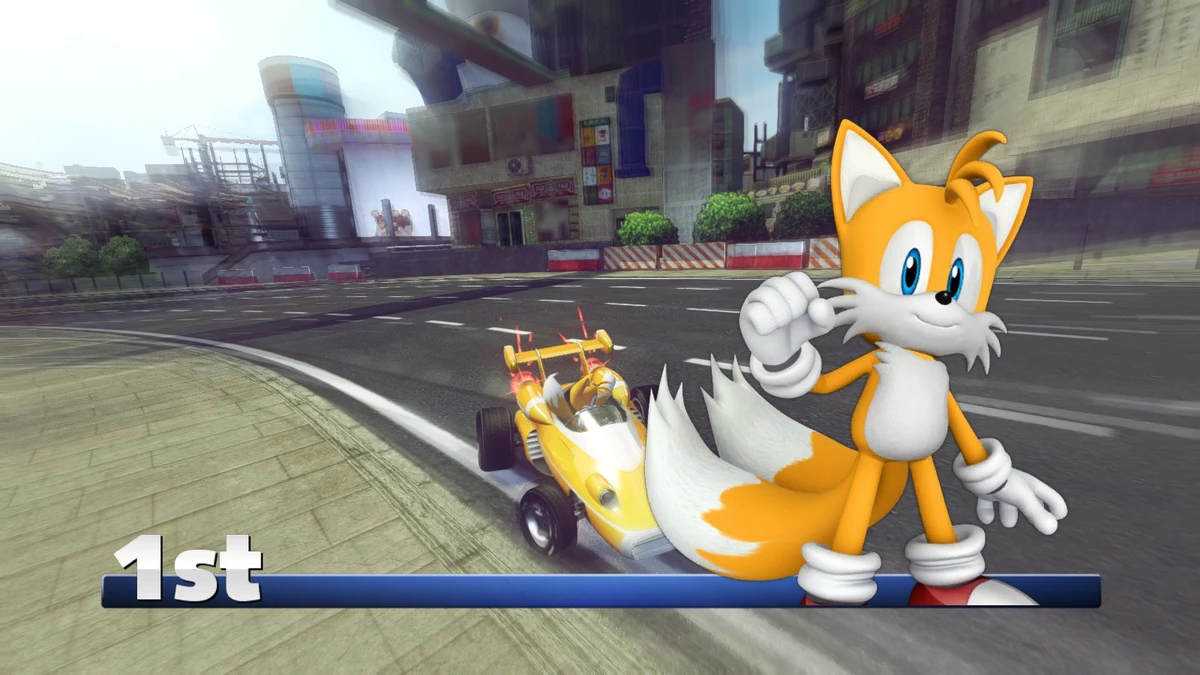 Miles "Tails" Prower (Sonic & All-Stars Racing Transformed)/Unused ...