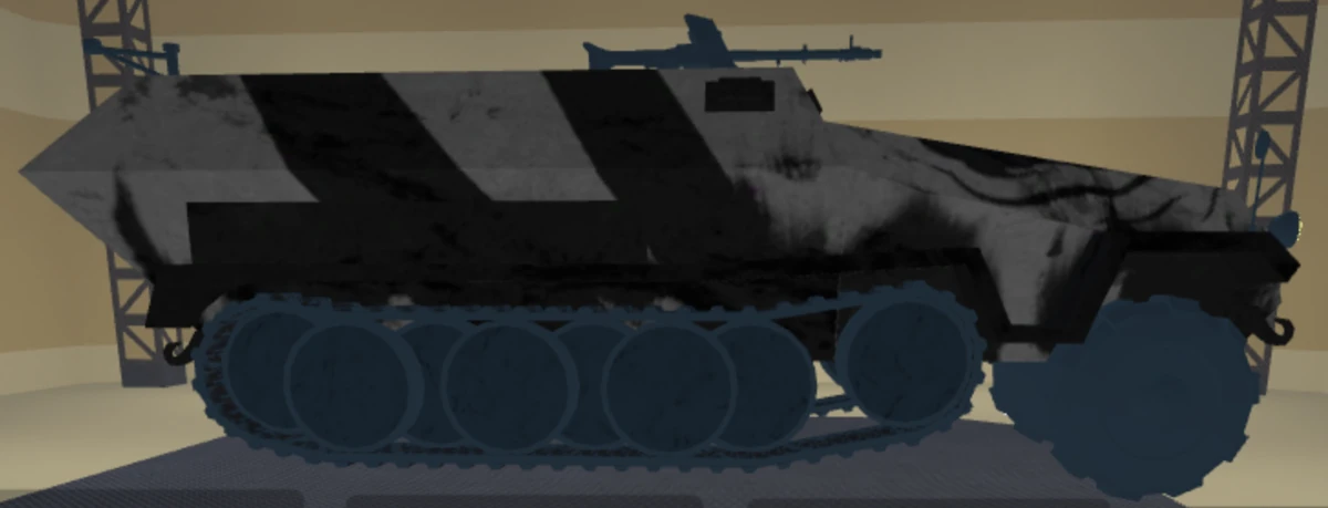 Half track mini-turret | Military Tycoon Roblox Wiki | Fandom