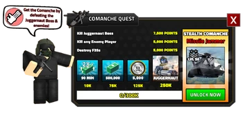 Comanche Quest | Military Tycoon Wiki | Fandom