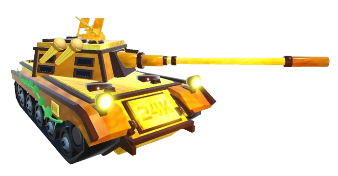 24K Golden Tank | Military Tycoon Wiki | Fandom