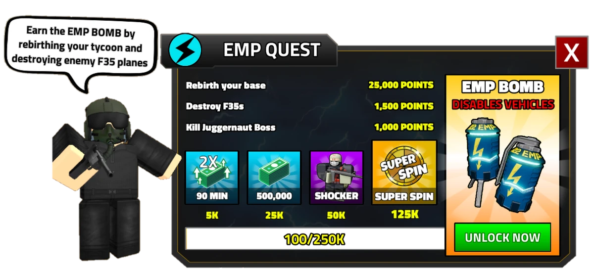 EMP Quest | Military Tycoon Wiki | Fandom