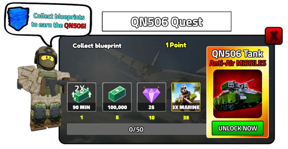QN506 Quest | Military Tycoon Wiki | Fandom