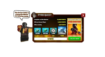 Pyro Quest | Military Tycoon Wiki | Fandom