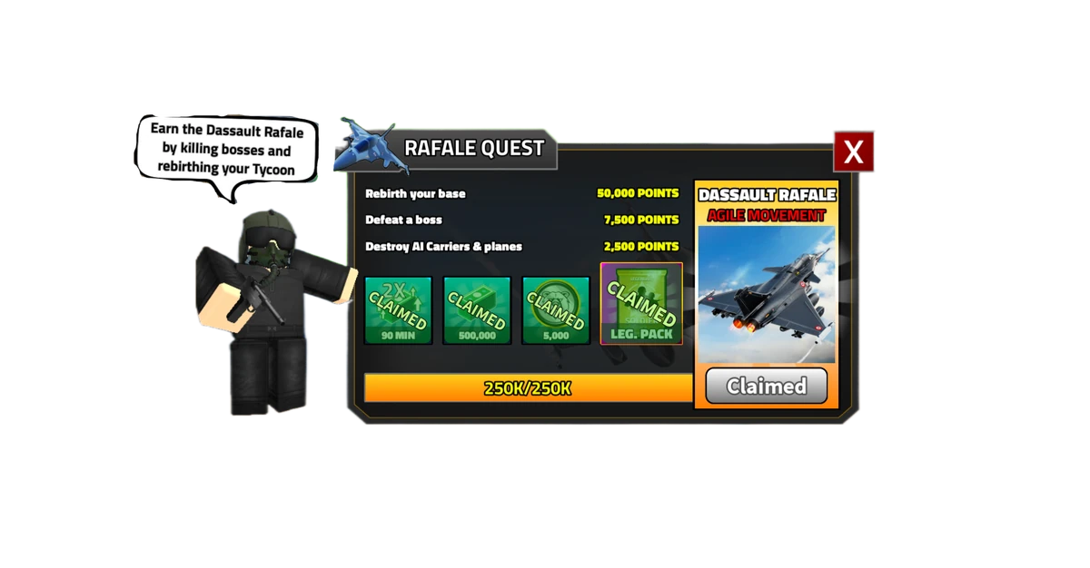 Rafale Quest | Military Tycoon Wiki | Fandom