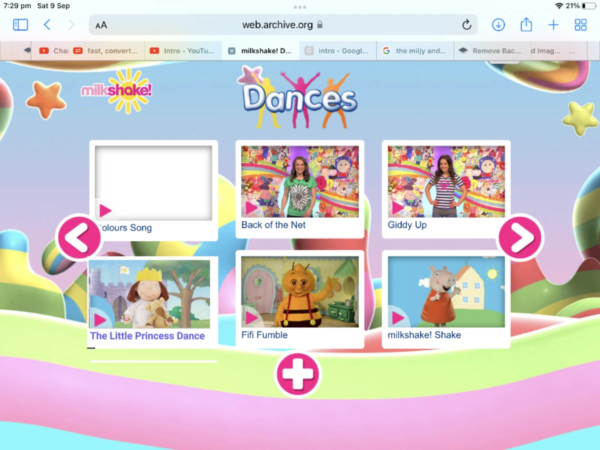 Milkshake Dancea | Milkshake! Wiki | Fandom