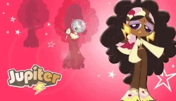 Jupiter And The Milky Way Galaxy Girls