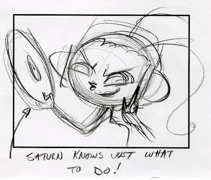 Saturn And The Milky Way Galaxy Girls