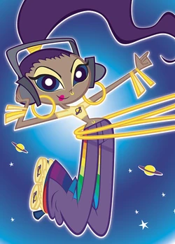 Saturn And The Milky Way Galaxy Girls