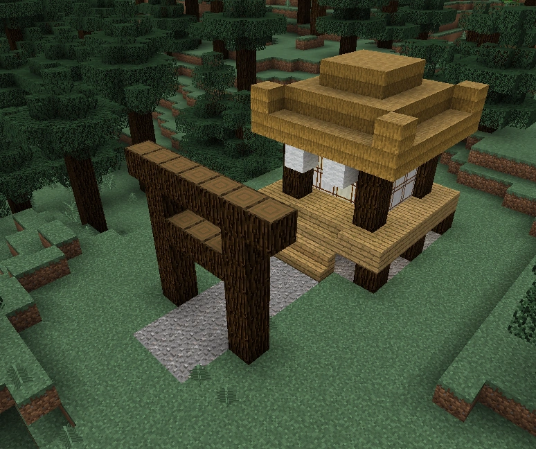 Yashiro (Lone Japanese Shrine) | Millénaire Mod (Minecraft JE) Wiki | Fandom