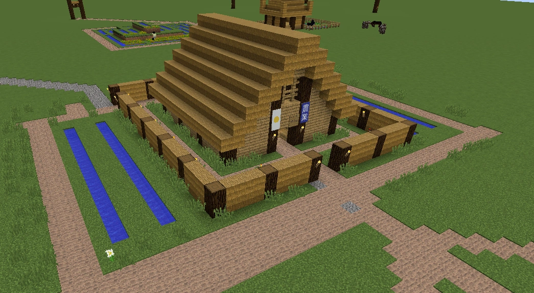 Nouji Mura (Japanese Agricultural Village) | Millénaire Mod (Minecraft ...