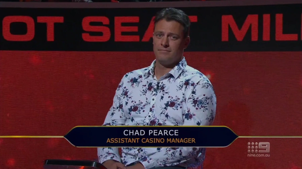 Chad Pearce | Who Wants To Be A Millionaire Wiki | Fandom
