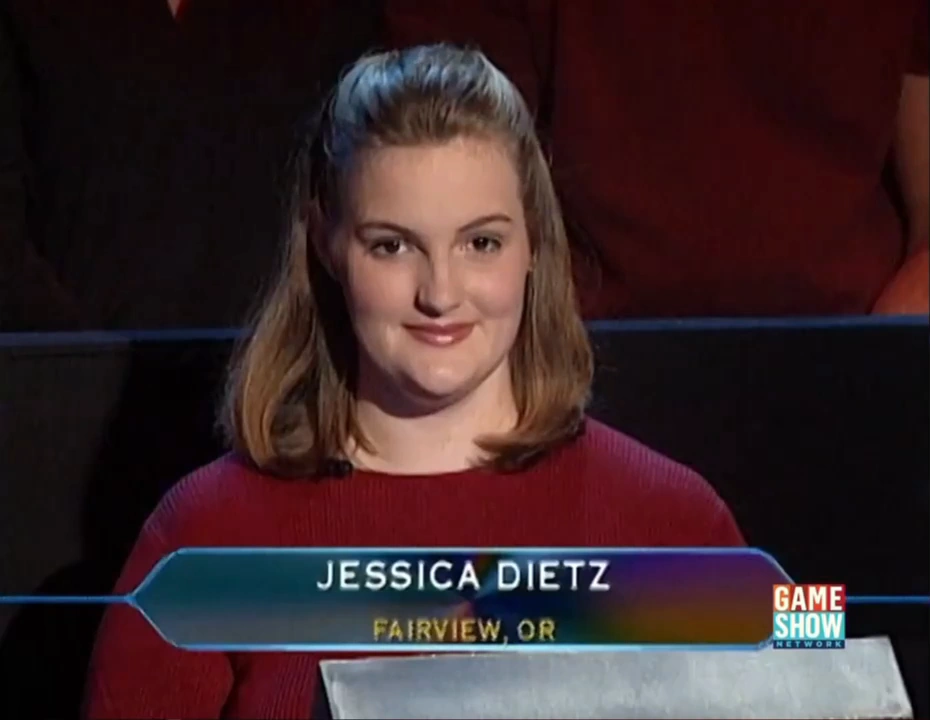 Jessica Dietz | Who Wants To Be A Millionaire Wiki | Fandom