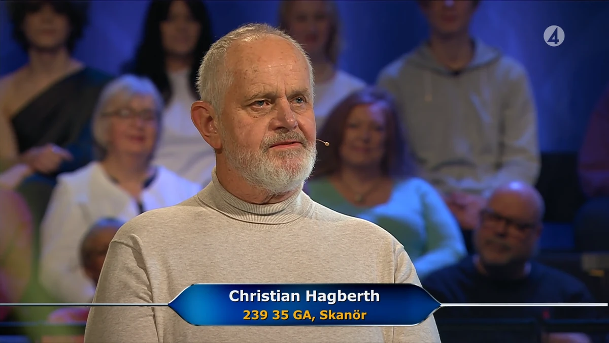 Christian Hagberth | Who Wants To Be A Millionaire Wiki | Fandom
