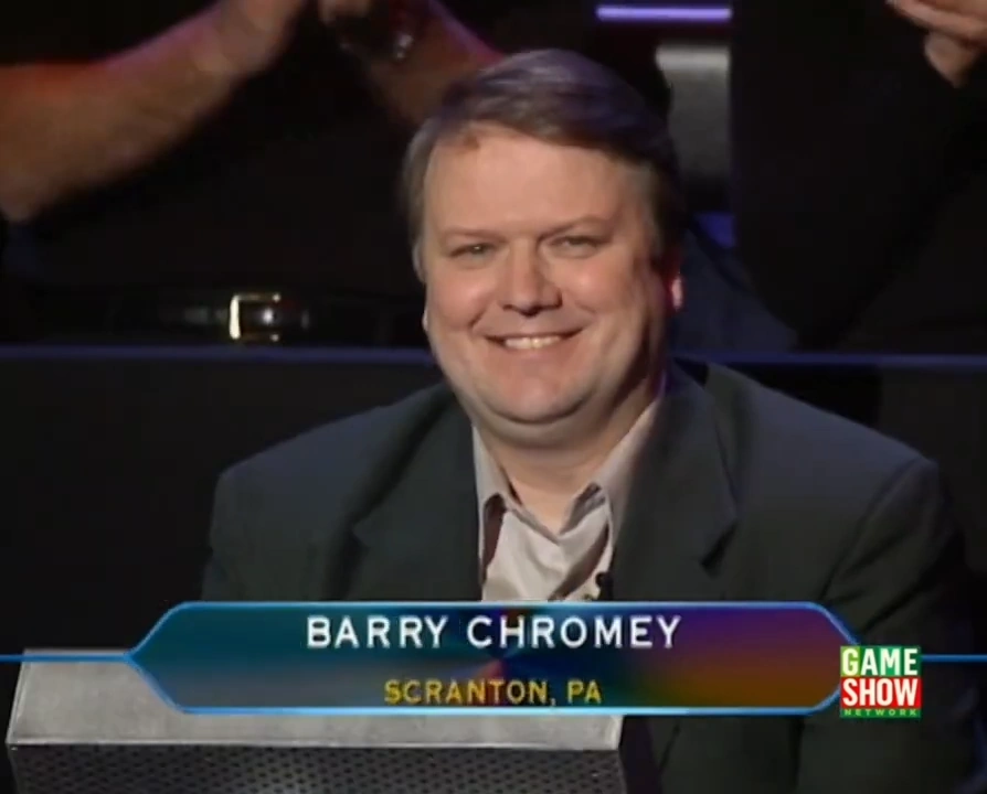 Barry Chromey | Who Wants To Be A Millionaire Wiki | Fandom