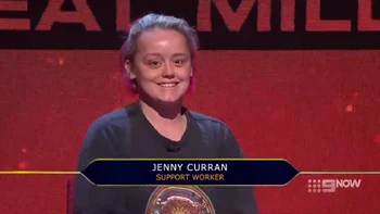Jenny Curran | Who Wants To Be A Millionaire Wiki | Fandom