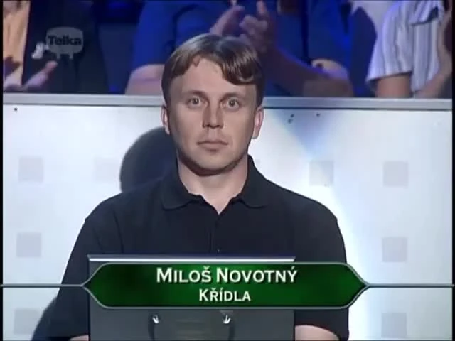 Miloš Novotný | Who Wants To Be A Millionaire Wiki | Fandom