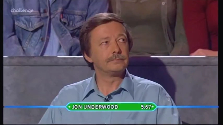 Jon Underwood | Who Wants To Be A Millionaire Wiki | Fandom