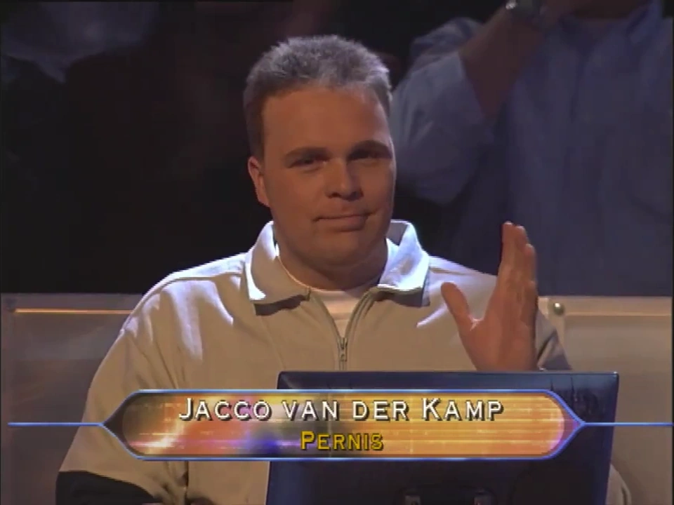 Jacco van der Kamp | Who Wants To Be A Millionaire Wiki | Fandom