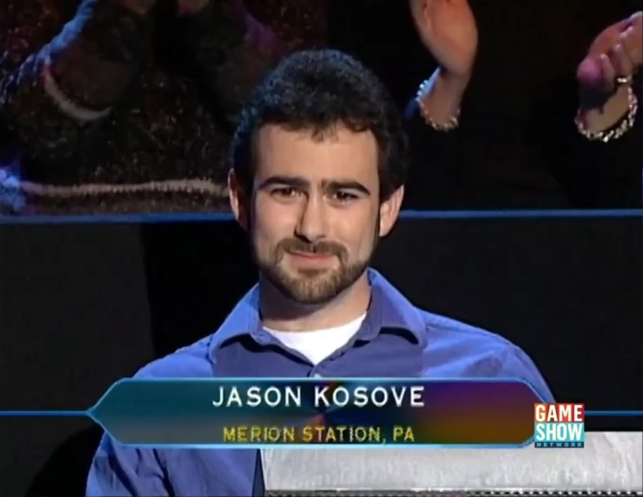 Jason Kosove | Who Wants To Be A Millionaire Wiki | Fandom