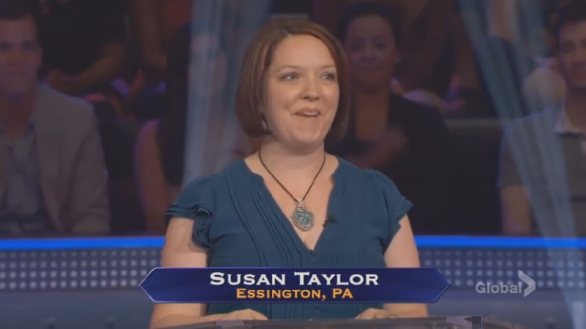 Susan Taylor Who Wants To Be A Millionaire Wiki Fandom