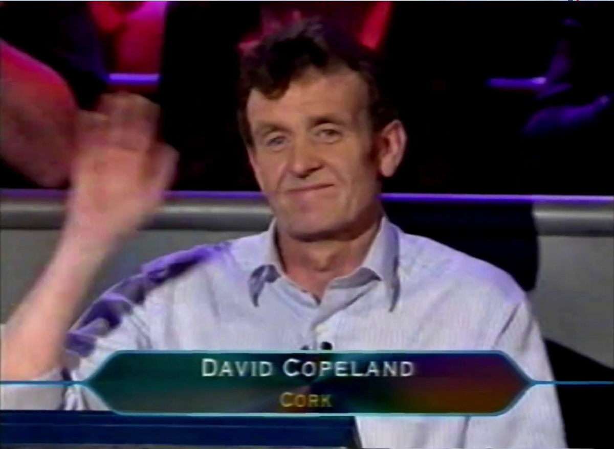 David Copeland Who Wants To Be A Millionaire Wiki Fandom