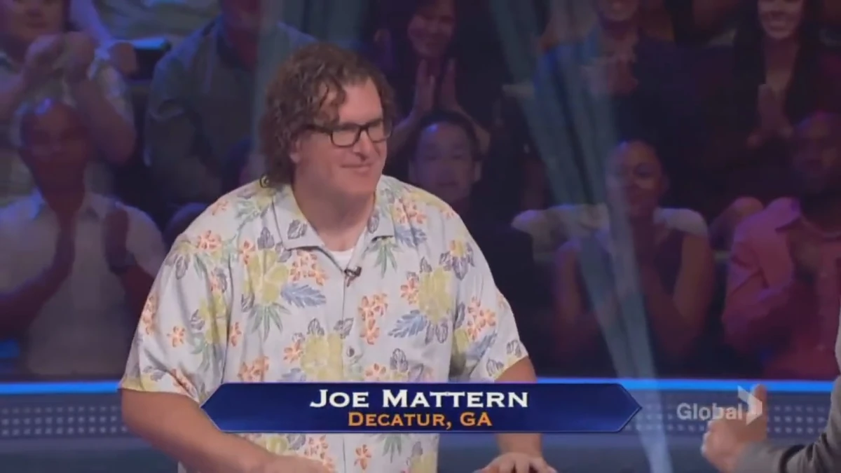 Joe Mattern | Who Wants To Be A Millionaire Wiki | Fandom