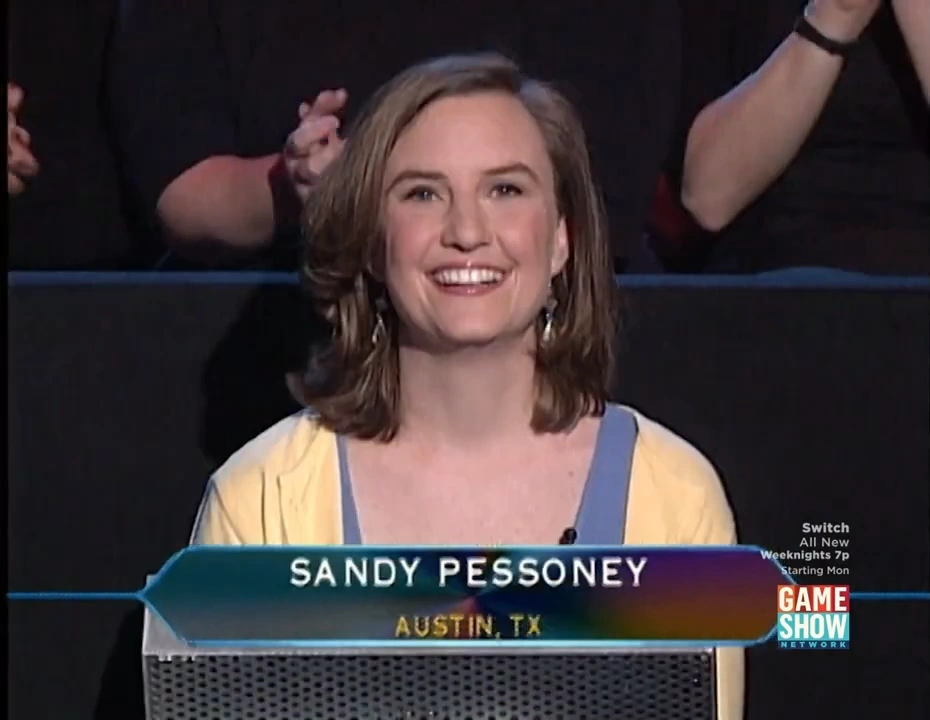 Sandy Pessoney | Who Wants To Be A Millionaire Wiki | Fandom