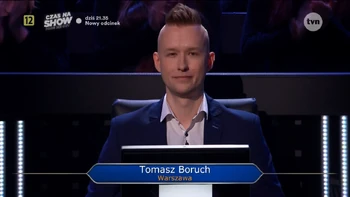 Tomasz Boruch | Who Wants To Be A Millionaire Wiki | Fandom