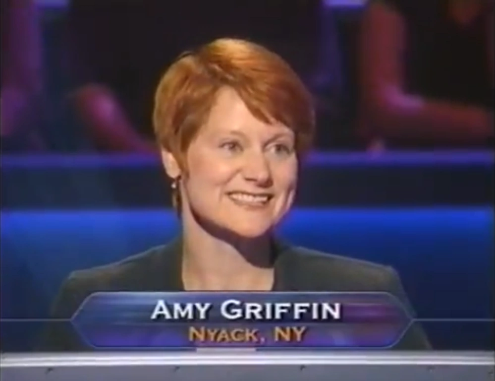 Amy Griffin | Who Wants To Be A Millionaire Wiki | Fandom