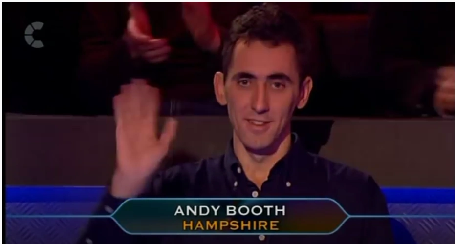 Andy Booth | Who Wants To Be A Millionaire Wiki | Fandom