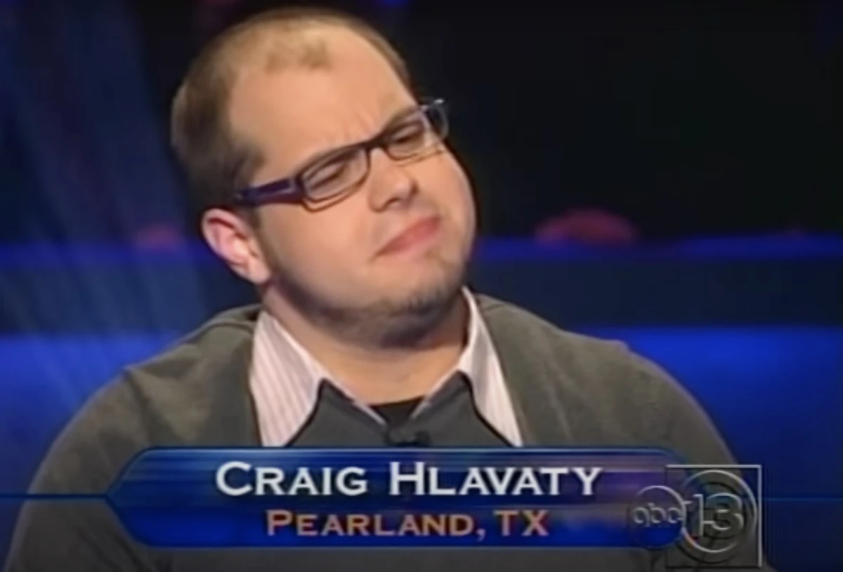 Craig Hlavaty | Who Wants To Be A Millionaire Wiki | Fandom