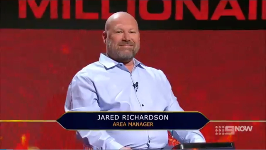 Jared Richardson | Who Wants To Be A Millionaire Wiki | Fandom