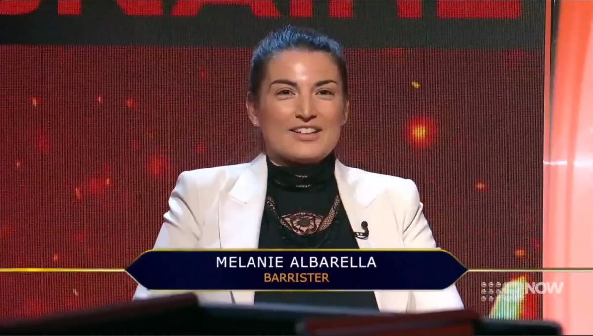 Melanie Albarella Who Wants To Be A Millionaire Wiki Fandom