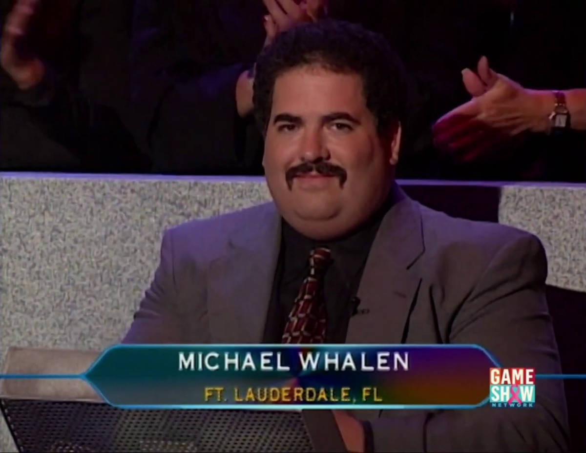 Michael Whalen Who Wants To Be A Millionaire Wiki Fandom