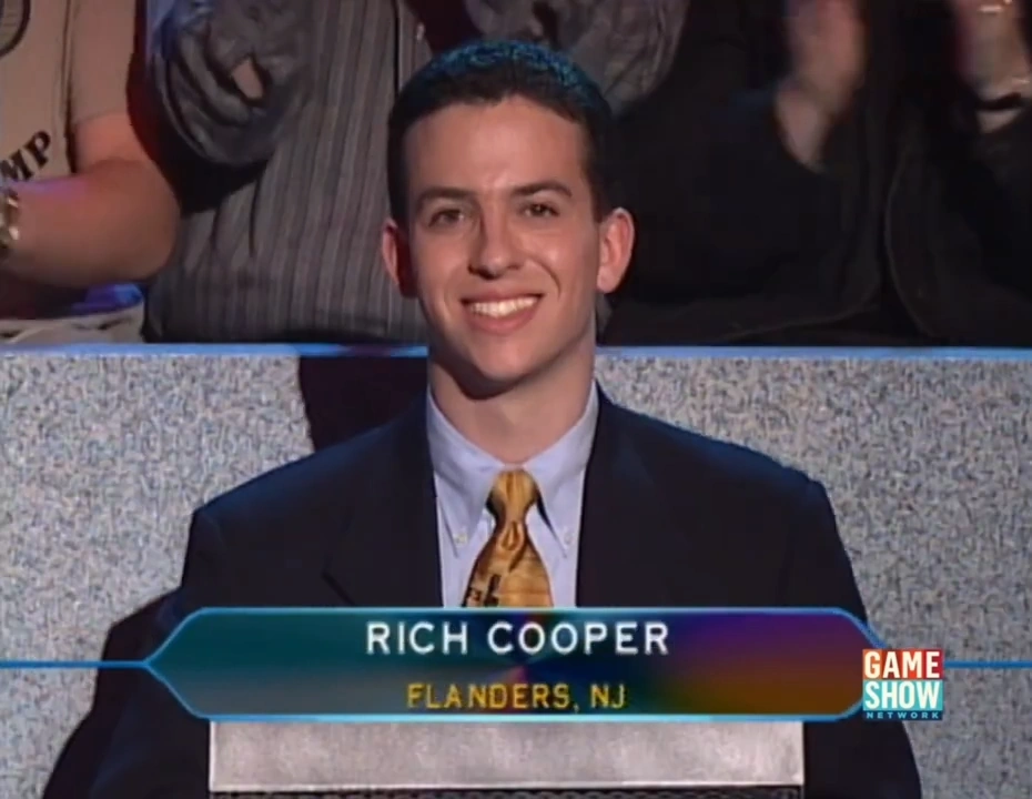 Rich Cooper | Who Wants To Be A Millionaire Wiki | Fandom