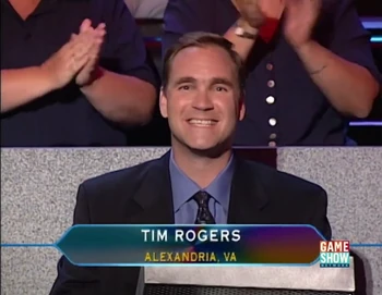 Tim Rogers | Who Wants To Be A Millionaire Wiki | Fandom