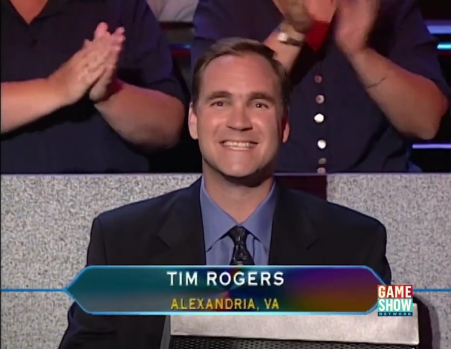 Tim Rogers | Who Wants To Be A Millionaire Wiki | Fandom