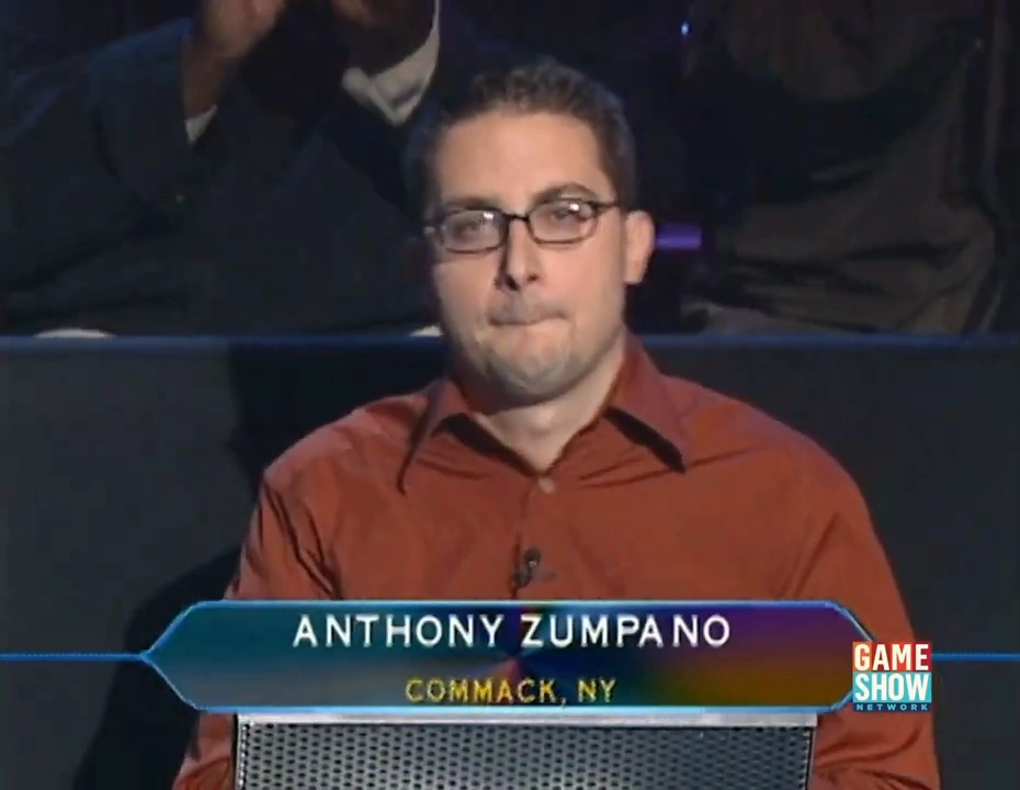 Anthony Zumpano | Who Wants To Be A Millionaire Wiki | Fandom