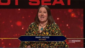 Mary Hicks | Who Wants To Be A Millionaire Wiki | Fandom