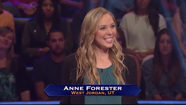 Anne Forester | Who Wants To Be A Millionaire Wiki | Fandom