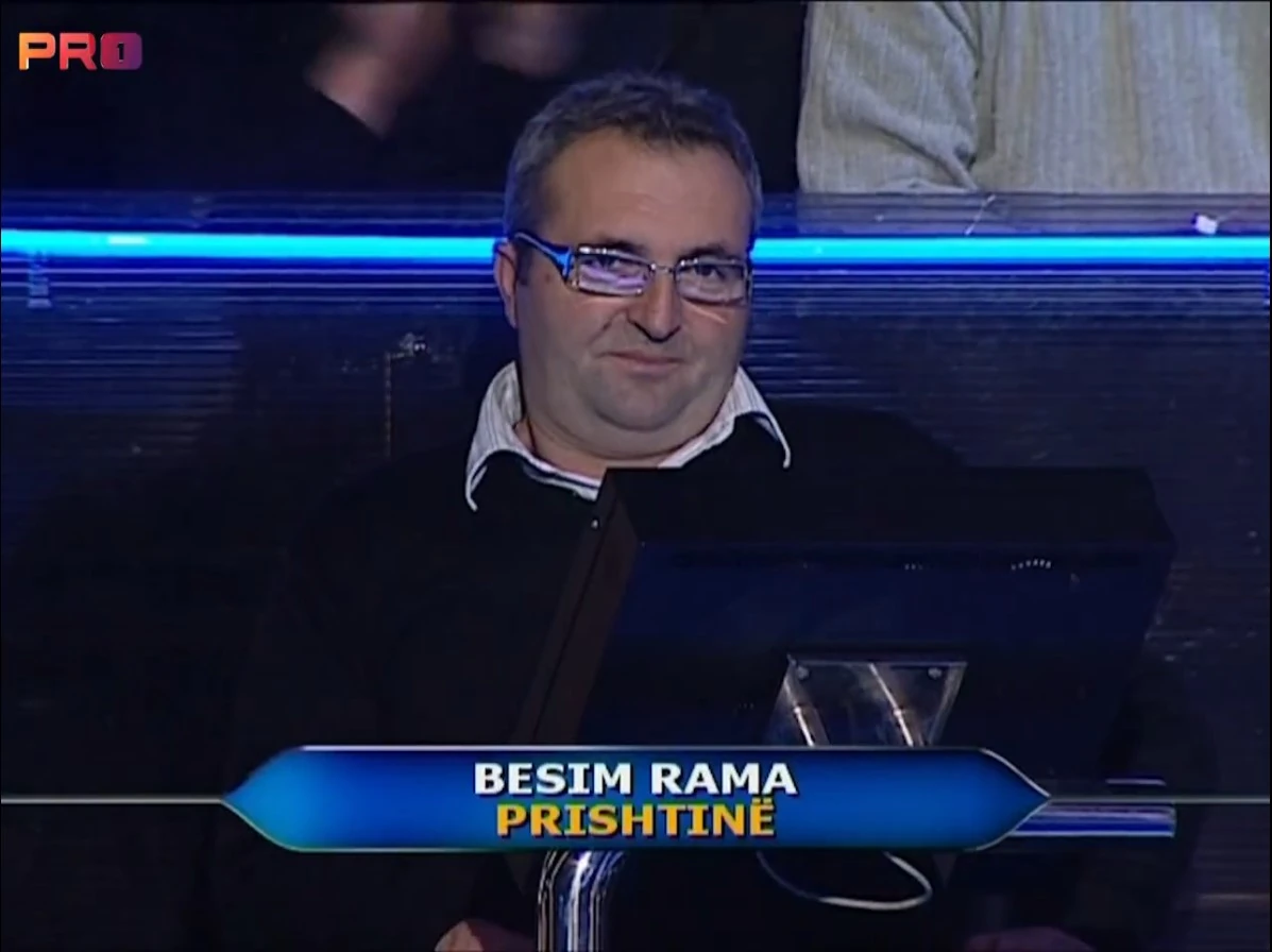 Besim Rama | Who Wants To Be A Millionaire Wiki | Fandom