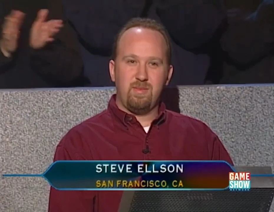 Steve Ellson | Who Wants To Be A Millionaire Wiki | Fandom