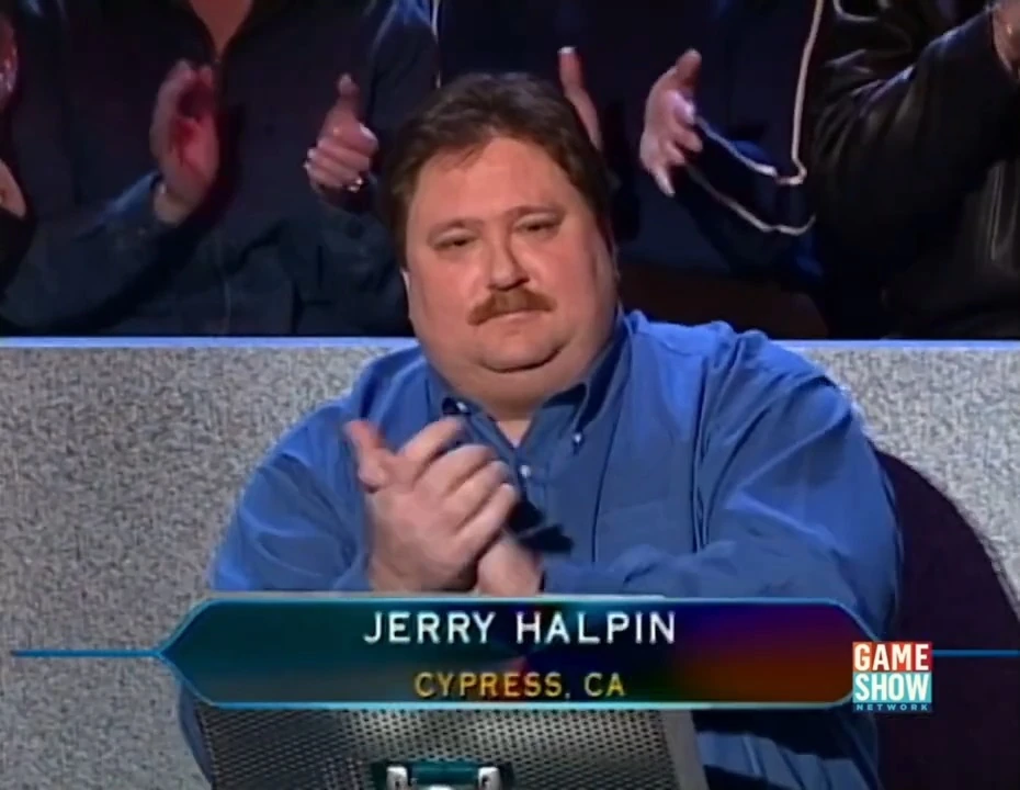 Jerry Halpin | Who Wants To Be A Millionaire Wiki | Fandom
