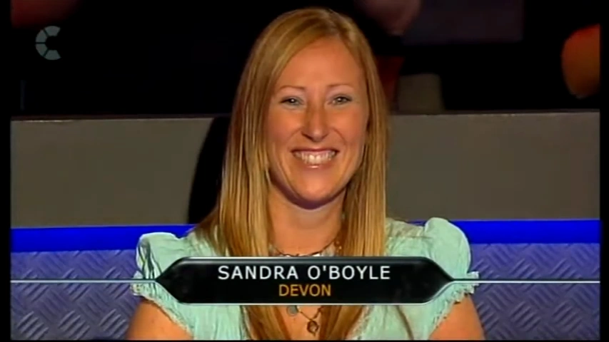 Sandra O'Boyle | Who Wants To Be A Millionaire Wiki | Fandom