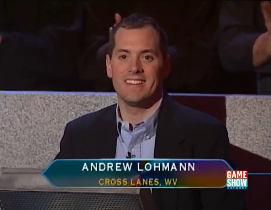 Andrew Lohmann | Who Wants To Be A Millionaire Wiki | Fandom