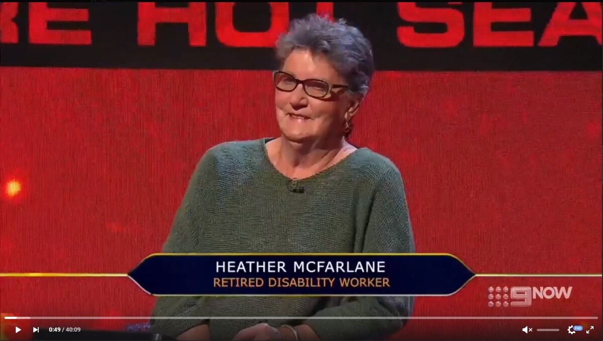Heather Mcfarlane Who Wants To Be A Millionaire Wiki Fandom