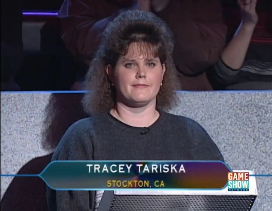 Tracey Tariska | Who Wants To Be A Millionaire Wiki | Fandom