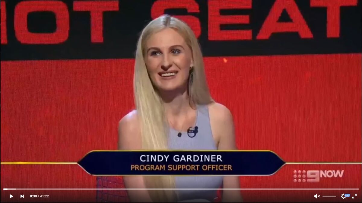 Cindy Gardiner Who Wants To Be A Millionaire Wiki Fandom