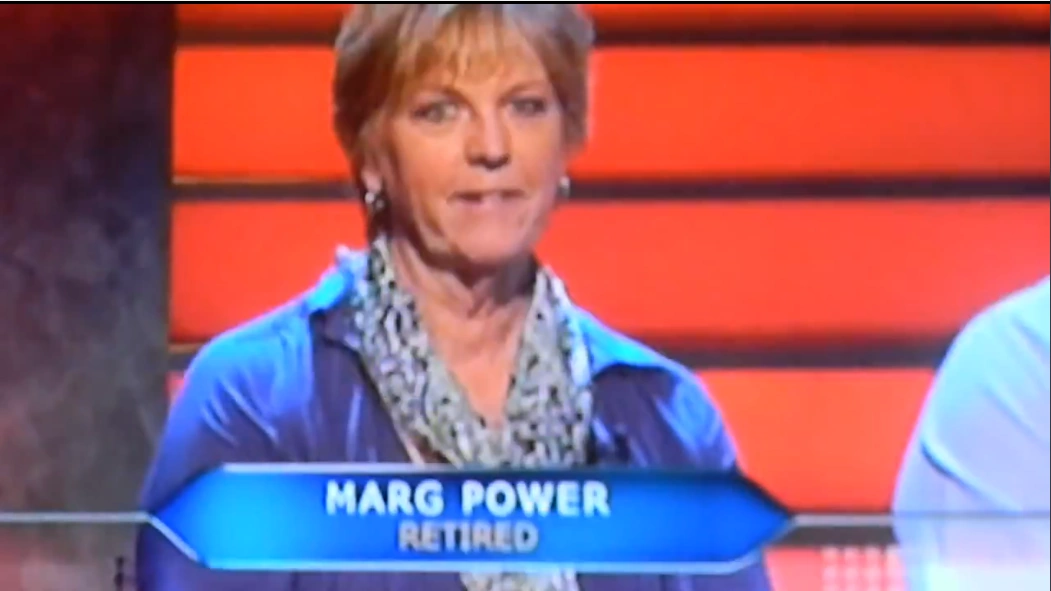 Marg Power | Who Wants To Be A Millionaire Wiki | Fandom