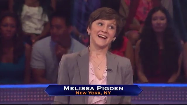 Melissa Pigden | Who Wants To Be A Millionaire Wiki | Fandom
